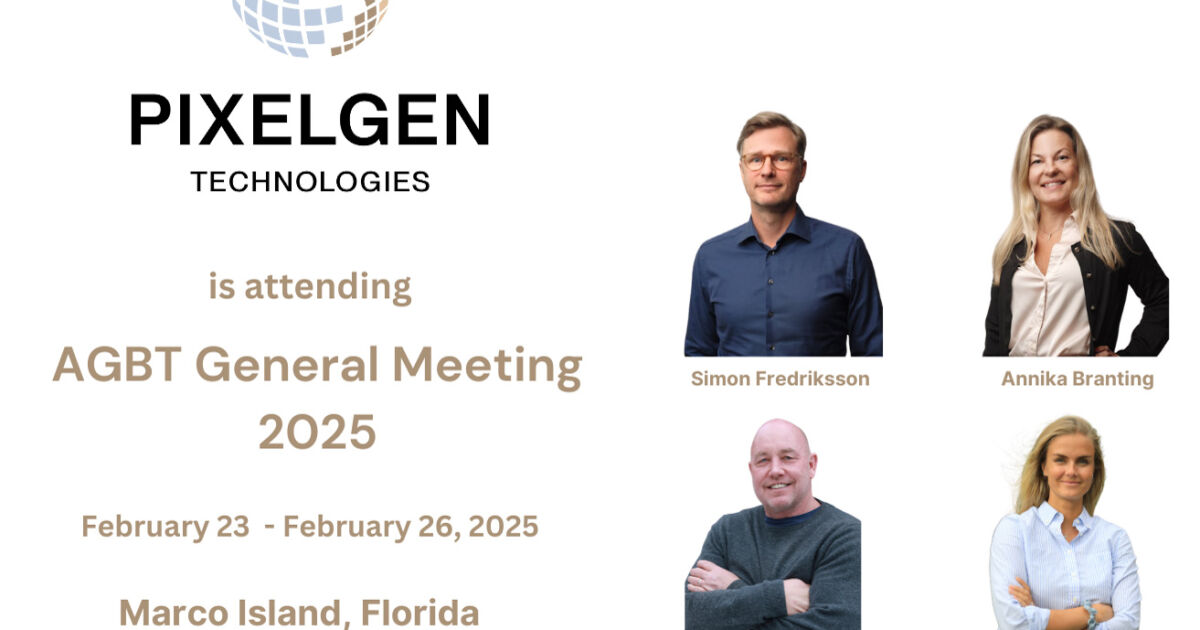 AGBT General Meeting 2025 - Pixelgen Technologies